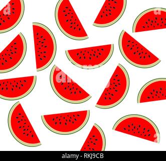 Piece of ripe watermelon Stock Vector Image & Art - Alamy