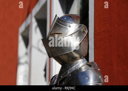 Knight armor / Body armor , designed to absorb and/or deflect slashing ...