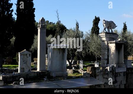 Athens, Greece. 11th Feb, 2019. The Pompeion, between the Dipylon and ...