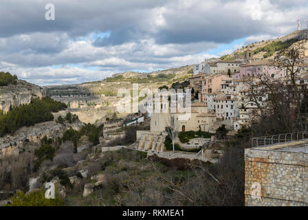 View of a landscape from Cuenca old town Stock Photo - Alamy