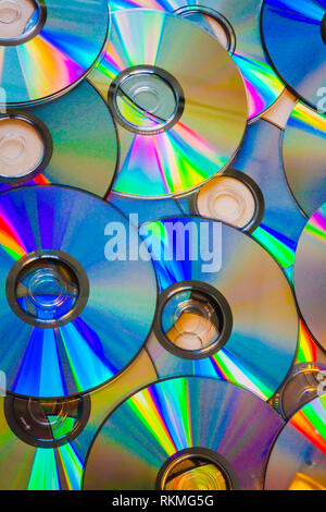 Close-up of CDs. Use for background or texture Stock Photo - Alamy