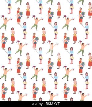 cartoon girl teacher professional character Stock Vector Image & Art ...