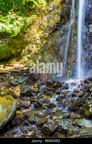 Waterfall at Bayfront Park, Petoskey, Michigan Stock Photo - Alamy