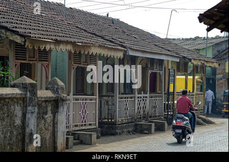 Old traditional house at Alibag Maharashtra India Stock Photo - Alamy