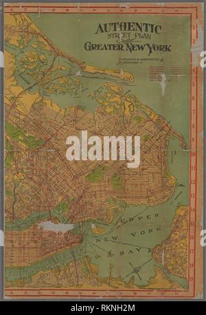 Plan of the city of New York , Manhattan New York, N.Y., Maps ...
