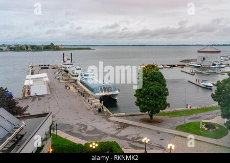 Ontario, Canada, Kingston. View of Royal Military College (aka RMC ...