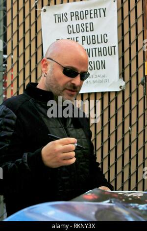 David Draiman a lead singer of Disturbed American heavy metal band ...