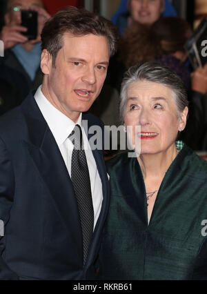 Colin Firth and Patti Lomax arrives at The Railway Man - UK Premiere at ...