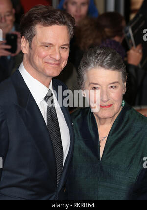 Patti Lomax attending the UK film premiere of The Railway Man at the ...