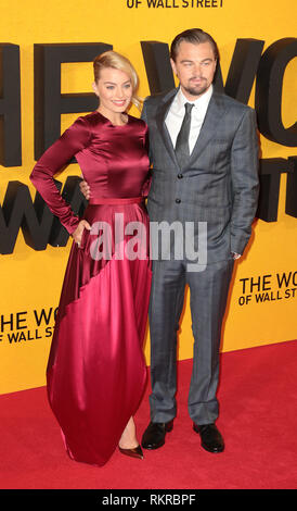 Margot Robbie attending the premiere of "The Wolf of Wall Street" in ...