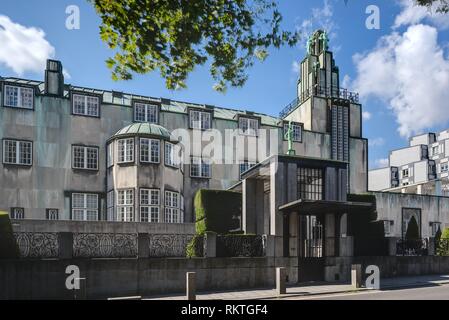 Das Palais Stoclet ist eine von 1905 bis 1911 im Stil der Wiener ...