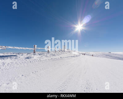 Winter landscape in the Helmos mountain. Greece Stock Photo - Alamy