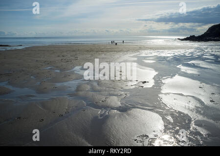 Wonwell Beach on the Erme Estuary, Devon, England Stock Photo - Alamy