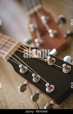 guitar necks, musical, acoustic entertainment instrument, musical ...