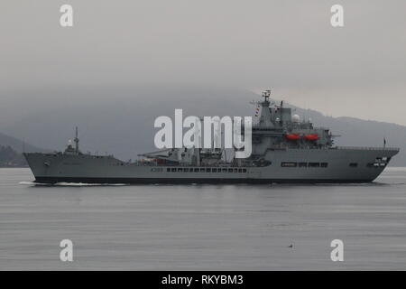 RFA Wave Knight Replenishment Vessel, Port of Liverpool, built Vickers ...