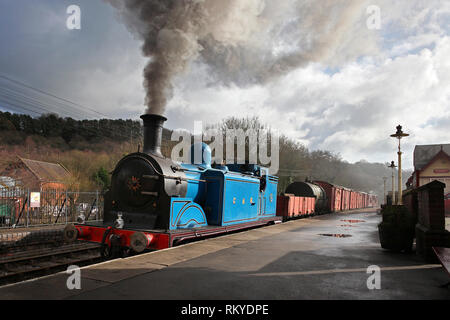 Kingsley and Froghall railway station, Staffordshire, England Stock ...