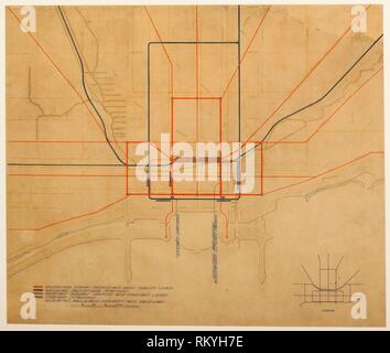 29 1909 Plan of Chicago Stock Photo - Alamy