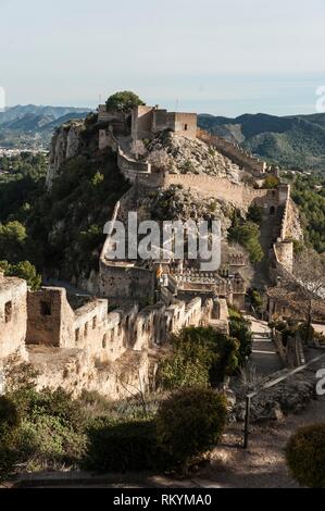 Xativa Castle, Valencia, Spain Stock Photo - Alamy