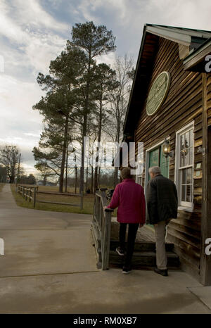 Exterior of Mt Croghan Historic Museum, South Carolina USA Stock Photo ...