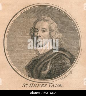 Sir Henry Vane the Younger, English politician, statesman, and colonial ...
