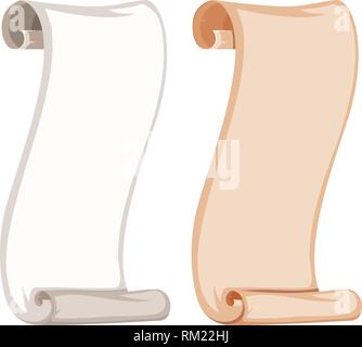 A paper roll template illustration Stock Vector Image & Art - Alamy