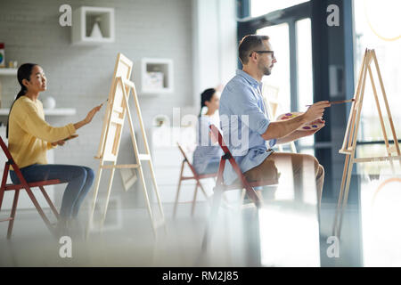 Lesson of individual work Stock Photo - Alamy