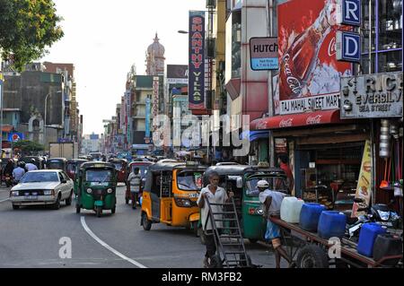 Pettah Colombo Sri Lanka Main Street Ramona Clothes Shop Stock Photo ...