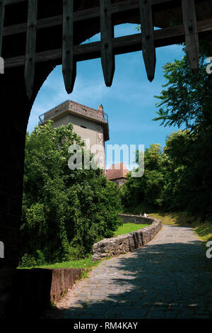 Salamon tower at Visegrad castle in Visegrad, Hungary Stock Photo - Alamy