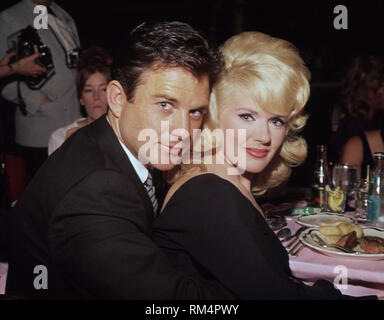 Connie Stevens with her first husband, James Stacey, circa (1966) File ...