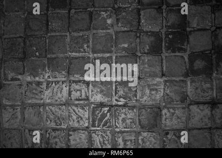 Top down picture of a pavement consiting of grey cobblestone Stock ...
