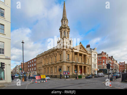HINDE STREET METHODIST CHURCH ON CORNER OF THAYER STREET AND HINDE ...