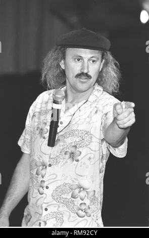 Comedian and prop comic Gallagher, most popularly known for smashing ...