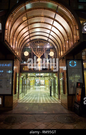 Confederation Centre - shopping mall in Geneva Stock Photo - Alamy