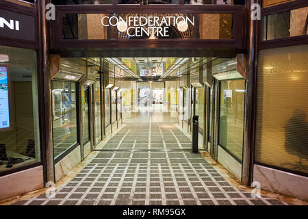Confederation Centre - shopping mall in Geneva Stock Photo - Alamy