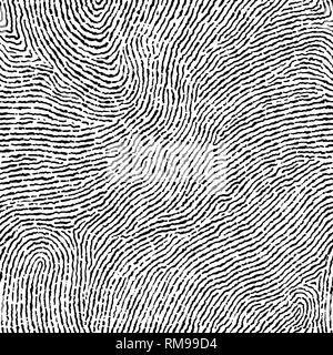 Fingerprint seamless background on square shape Stock Vector Image ...