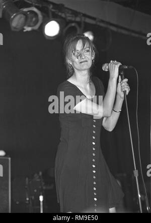 Sass Jordan performing live on stage at the Canadian Radio Music Awards ...