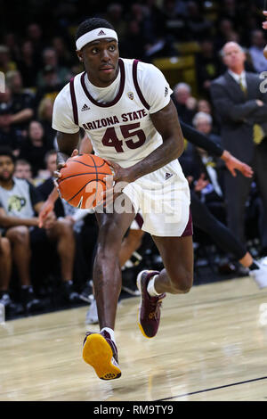 Arizona State forward Zylan Cheatham (45) dunks over Southern ...