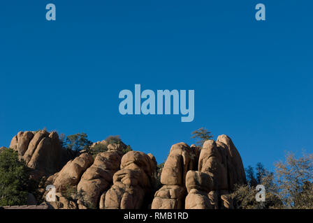Granite Dells, rock structures at Prescott,Arizona Stock Photo - Alamy