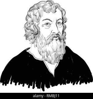 Hippocrates line art illustration, vector Stock Vector Image & Art - Alamy