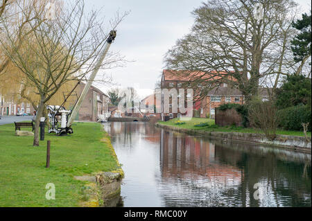 River head canal, Driffield East Yorkshire UK Stock Photo - Alamy