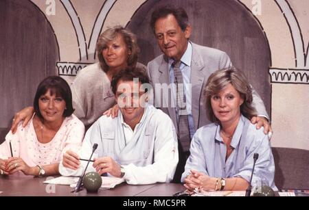 German television presenter and game show host Thomas Gottschalk ...