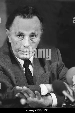 Walter Janka, a German writer Stock Photo - Alamy