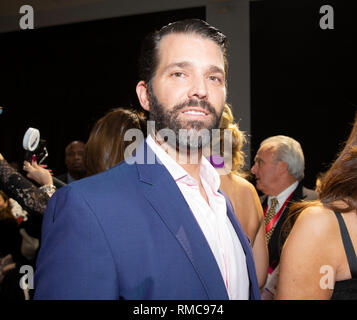 Donald Trump Jr. attends runway for Zang Toi Fall/Winter collection ...
