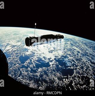 Gemini 9 Docking target Stock Photo - Alamy