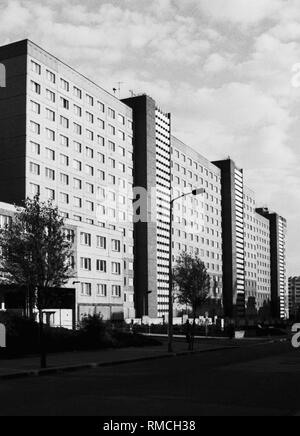 Exterior view of the extensive building complex of the Stasi ...