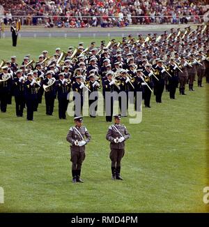 History of the German Democratic Republic. Parade to commemorate the ...