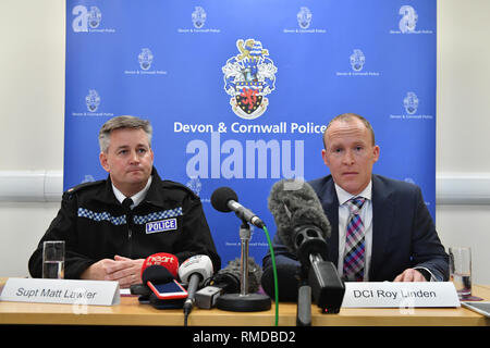 Detective Chief Inspector Roy Linden of Devon and Cornwall Police ...