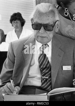 Adolf Butenandt. Portrait of Adolf Friedrich Johann Butenandt (1903-95 ...