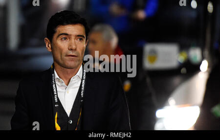Marcelino manager of Valencia during the UEFA Europa League match at ...