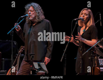 Basingstoke, UK. 14th Feb 2019. Saving Grace..Robert Plant, Suzy Dian ...